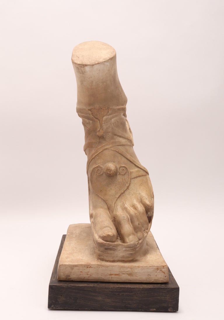 Plaster Cast a Roman Foot, Italy 1890 at 1stDibs