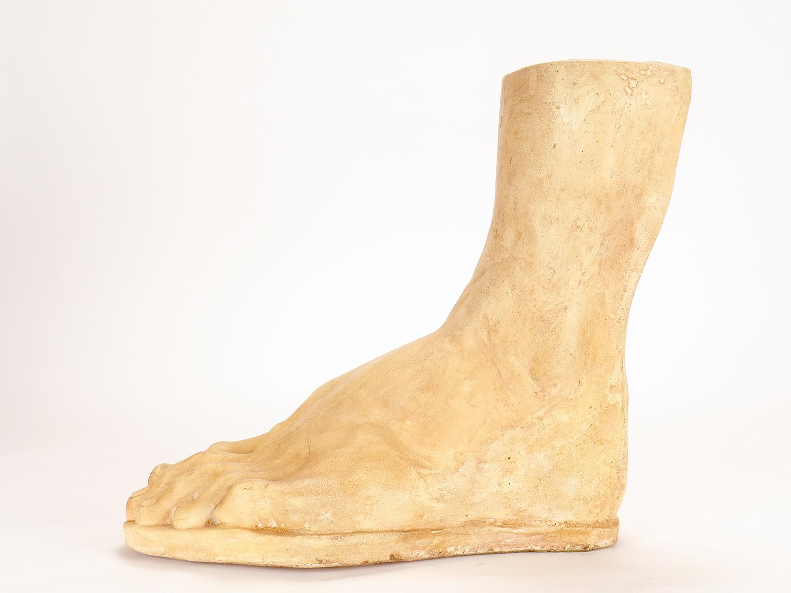 A plaster cast: a Roman foot, Italy 1890. For Sale at 1stDibs