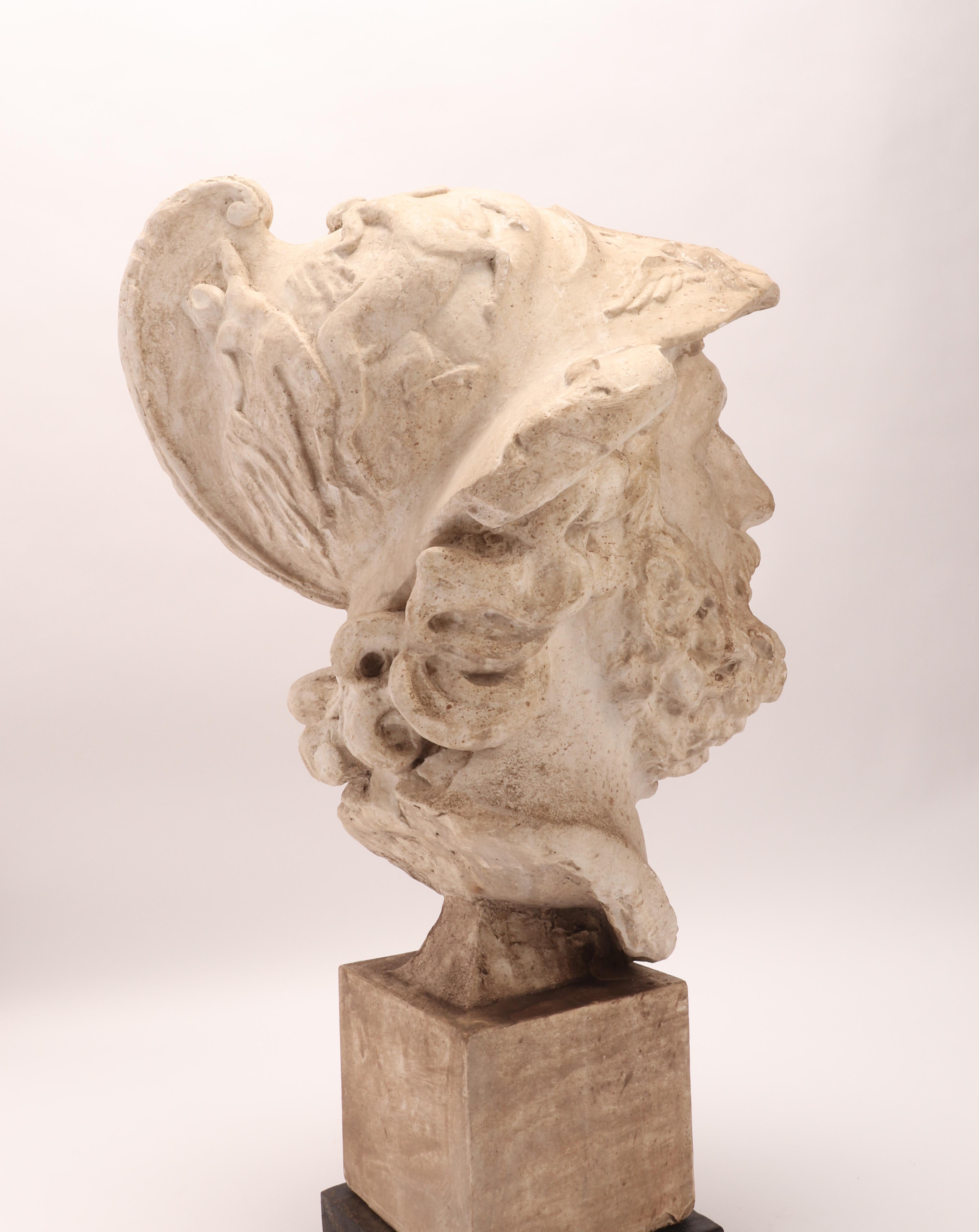 Plaster Cast the Head of Menelao, Italy, 1890 For Sale at 1stDibs ...