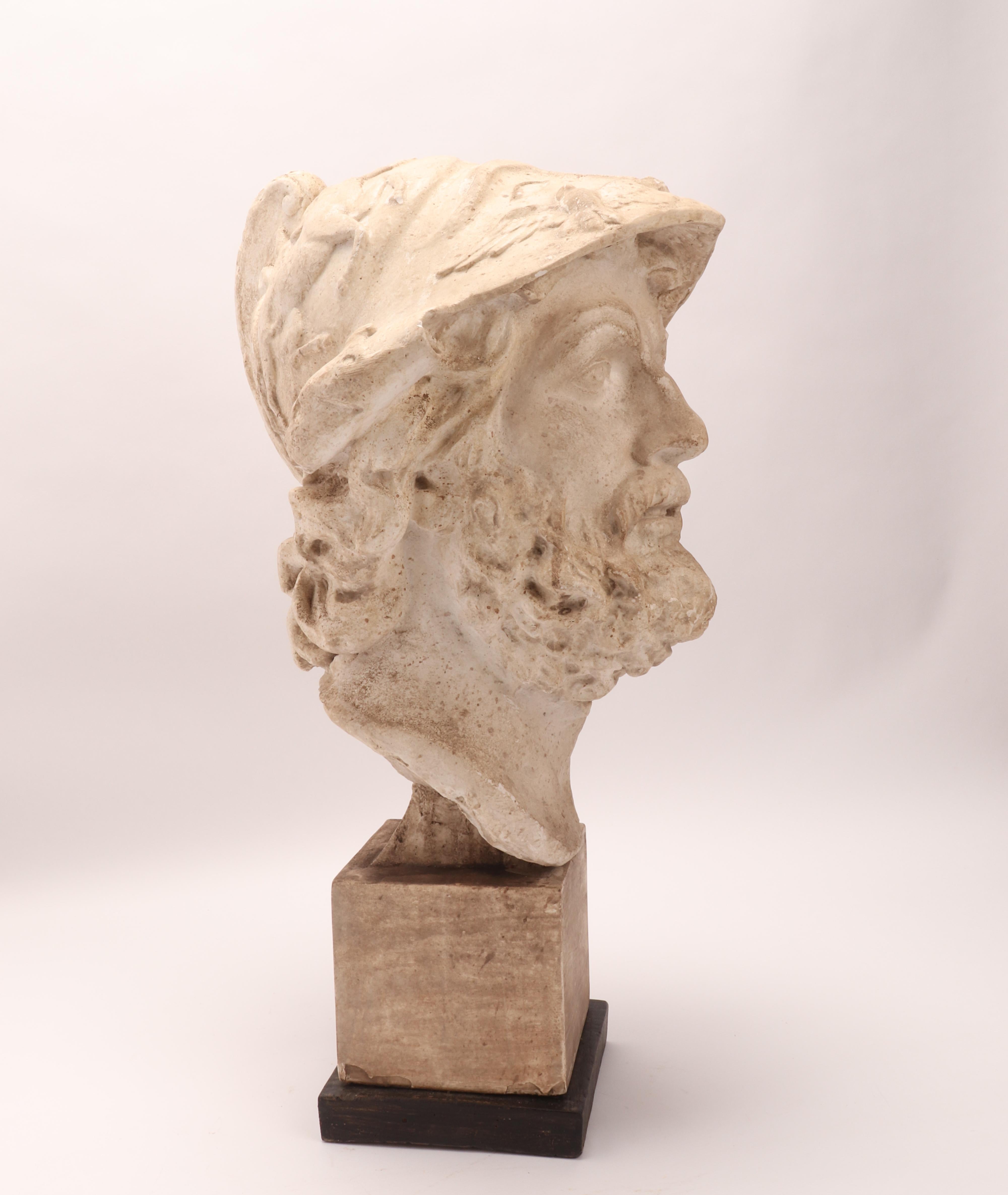 Plaster Cast the Head of Menelao, Italy, 1890 For Sale at 1stDibs ...