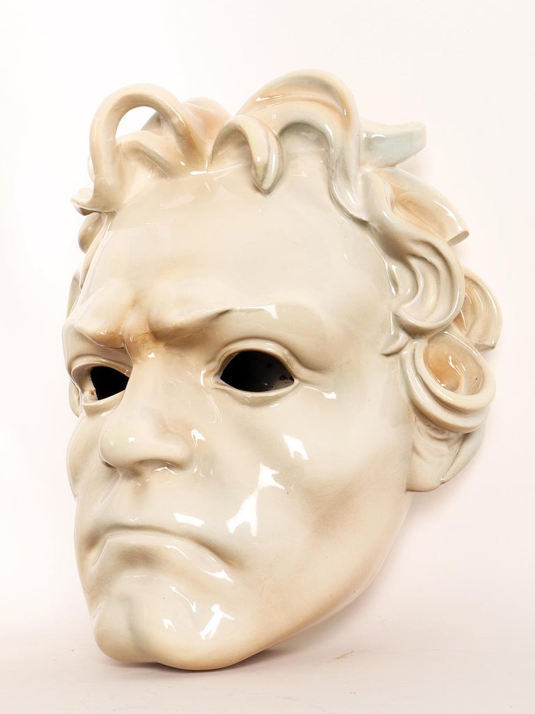 Portrait Mask of Ludwig Van Beethoven, Germany 1910 For Sale at 1stDibs