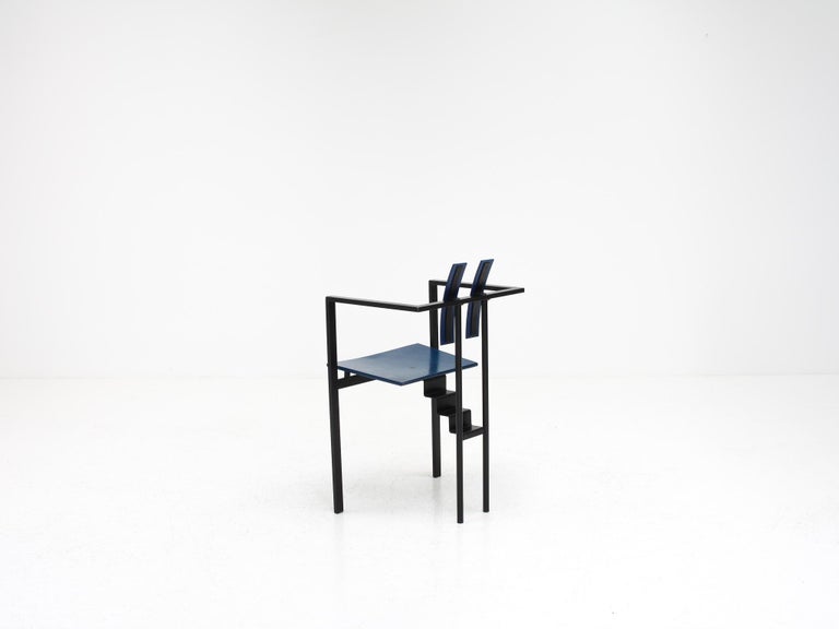A postmodern 'Trix' chair designed by Karl Friedrich Förster, Germany ...