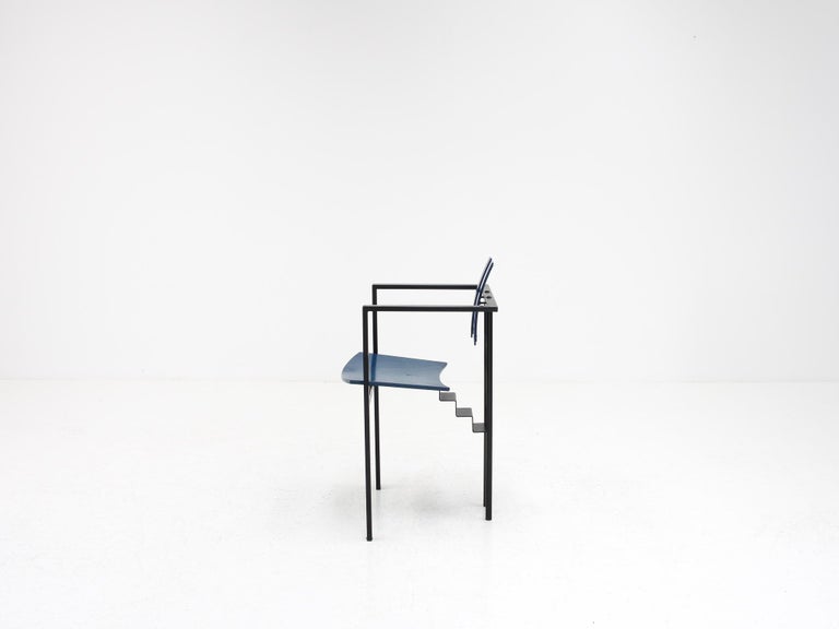A postmodern 'Trix' chair designed by Karl Friedrich Förster, Germany ...