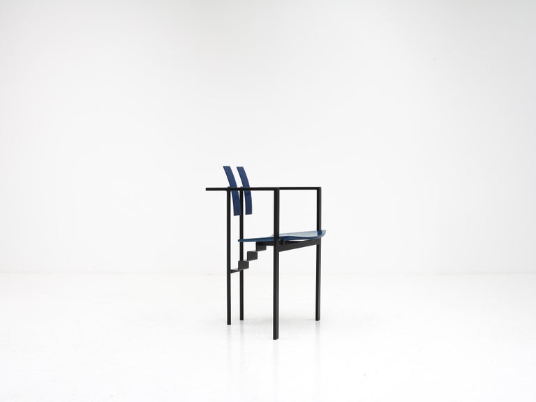A postmodern 'Trix' chair designed by Karl Friedrich Förster, Germany ...