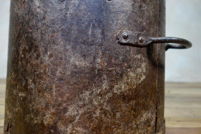 Primitive 19th Century Bushel Barrel, Measure Vessel For Sale at 1stDibs