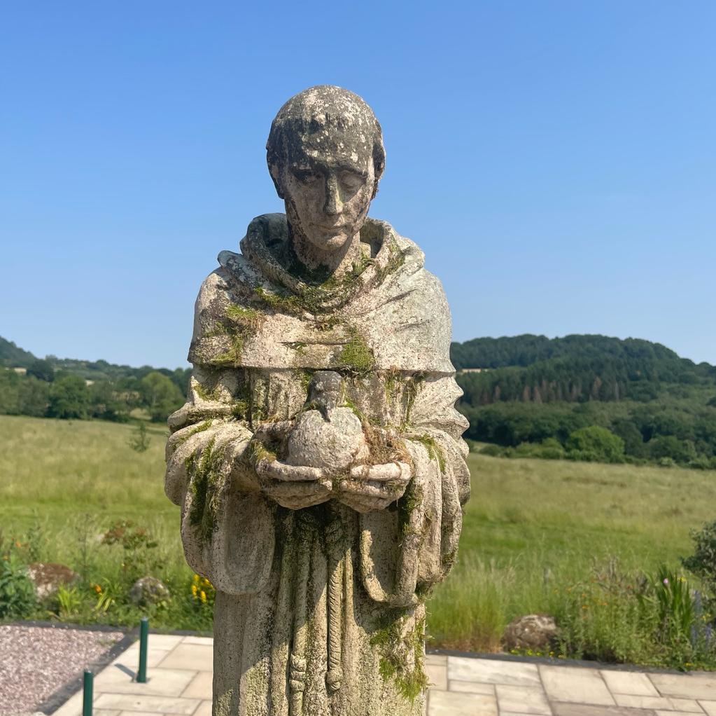 A Rare 19th Century Compton Pottery Saint Francis of Assisi For Sale at ...