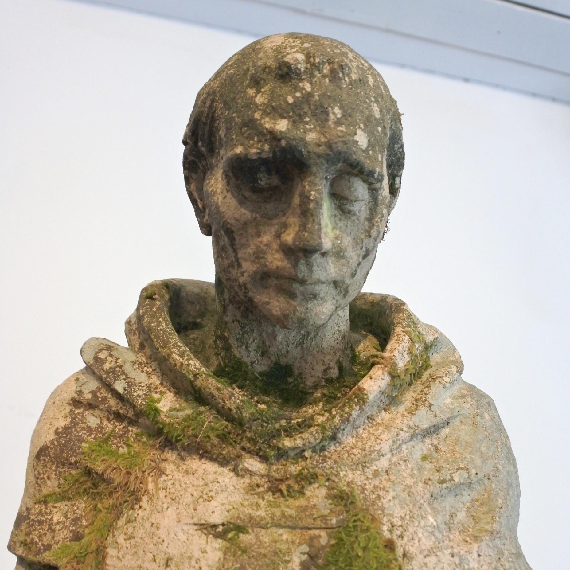 A Rare 19th Century Compton Pottery Saint Francis of Assisi For Sale at ...