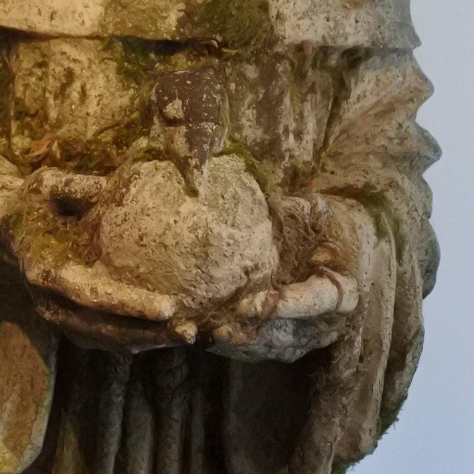 A Rare 19th Century Compton Pottery Saint Francis of Assisi For Sale at ...