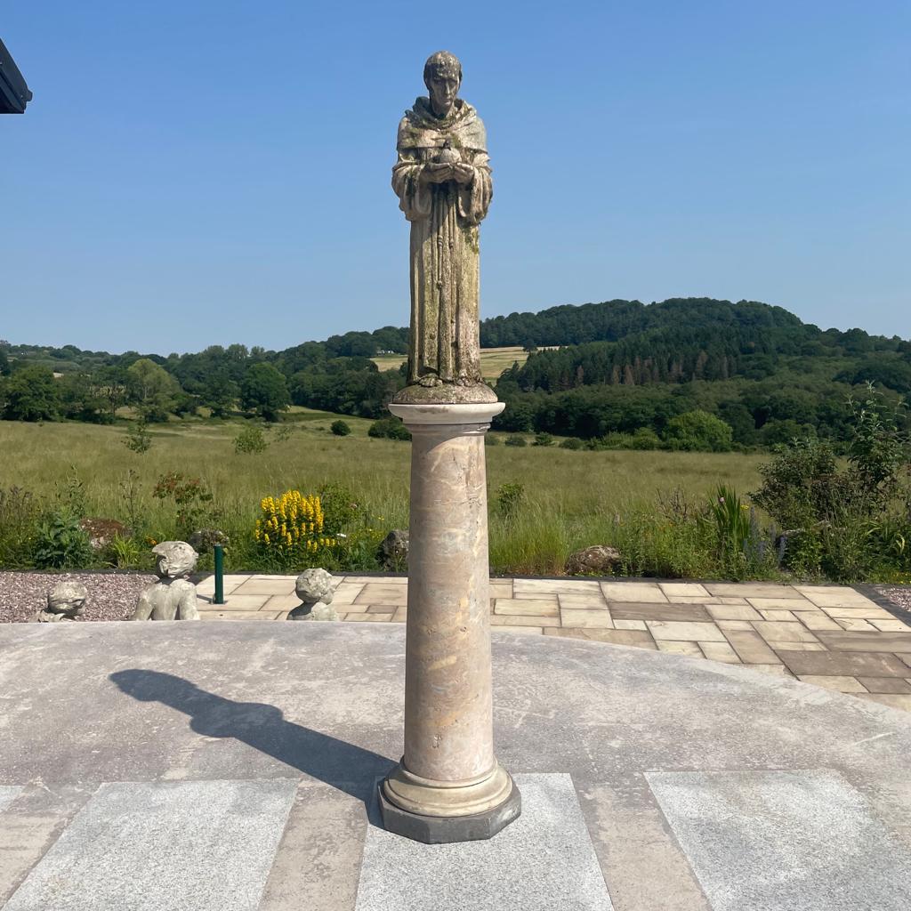 A Rare 19th Century Compton Pottery Saint Francis of Assisi For Sale at ...