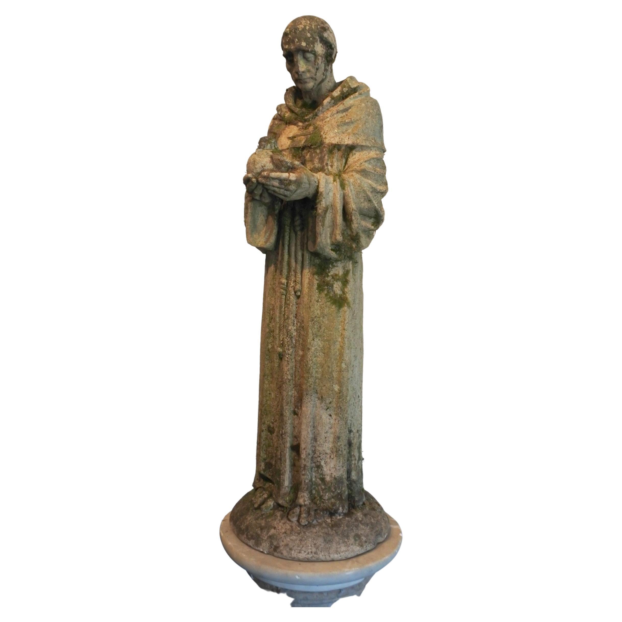 A Rare 19th Century Compton Pottery Saint Francis of Assisi For Sale at ...