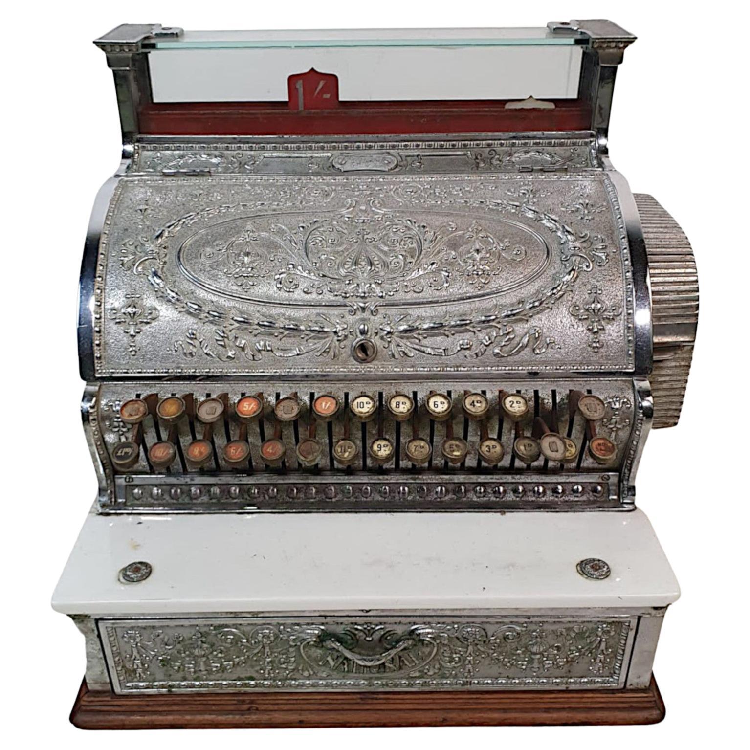 Antique Brass Cash Register by National Cash Register Company, 1910 ...