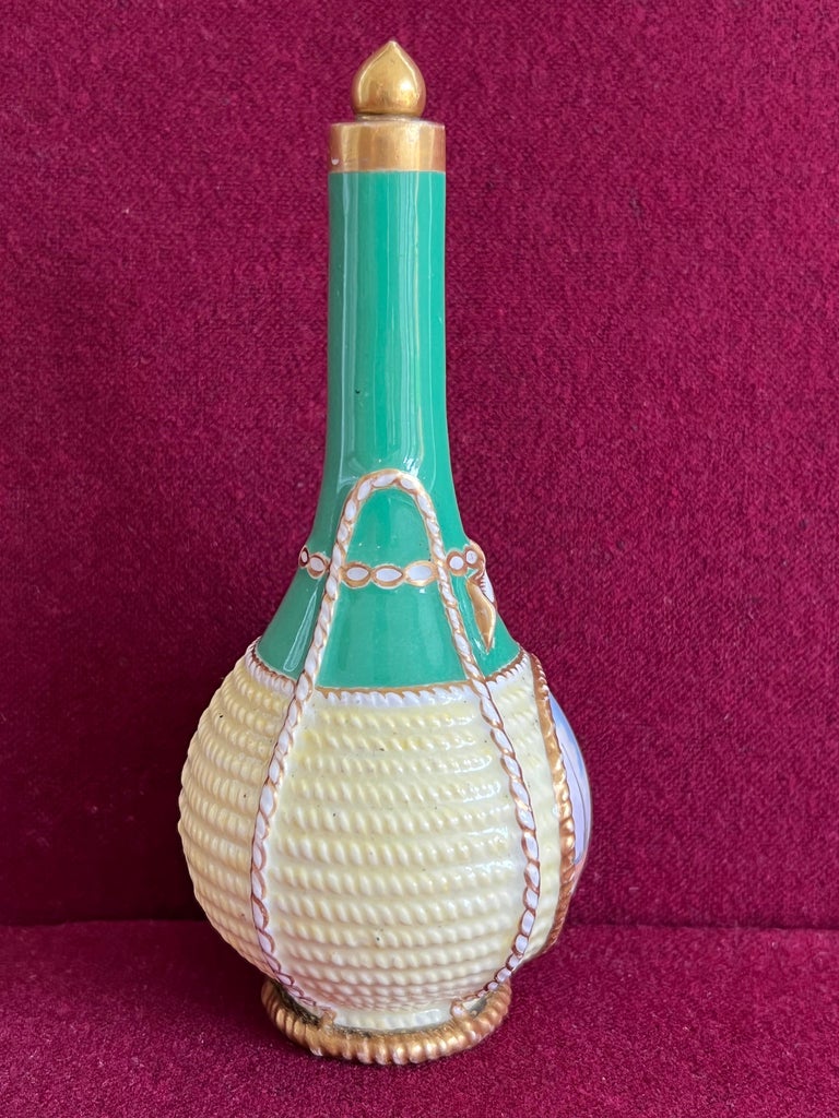 Rare Chamberlain Worcester Porcelain Scent Bottle For Sale at 1stDibs