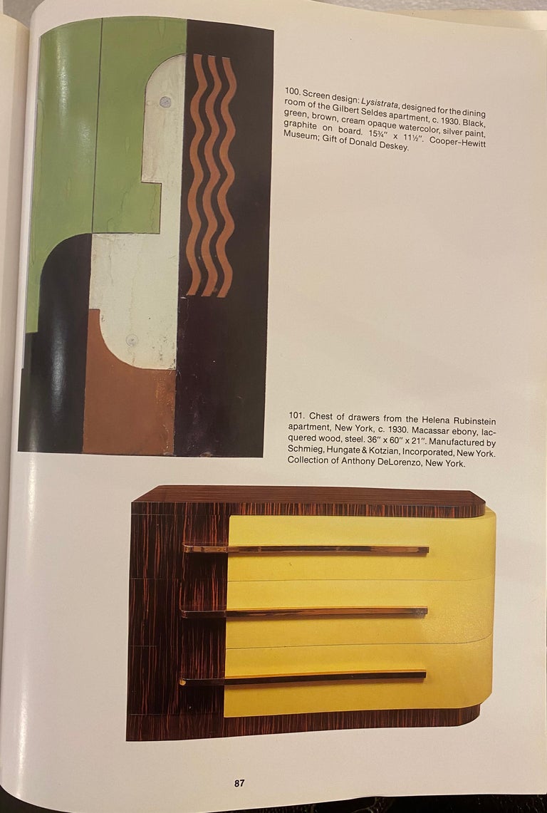 Rare Custom Donald Deskey Art Deco Chest of Drawers For Sale at 1stDibs