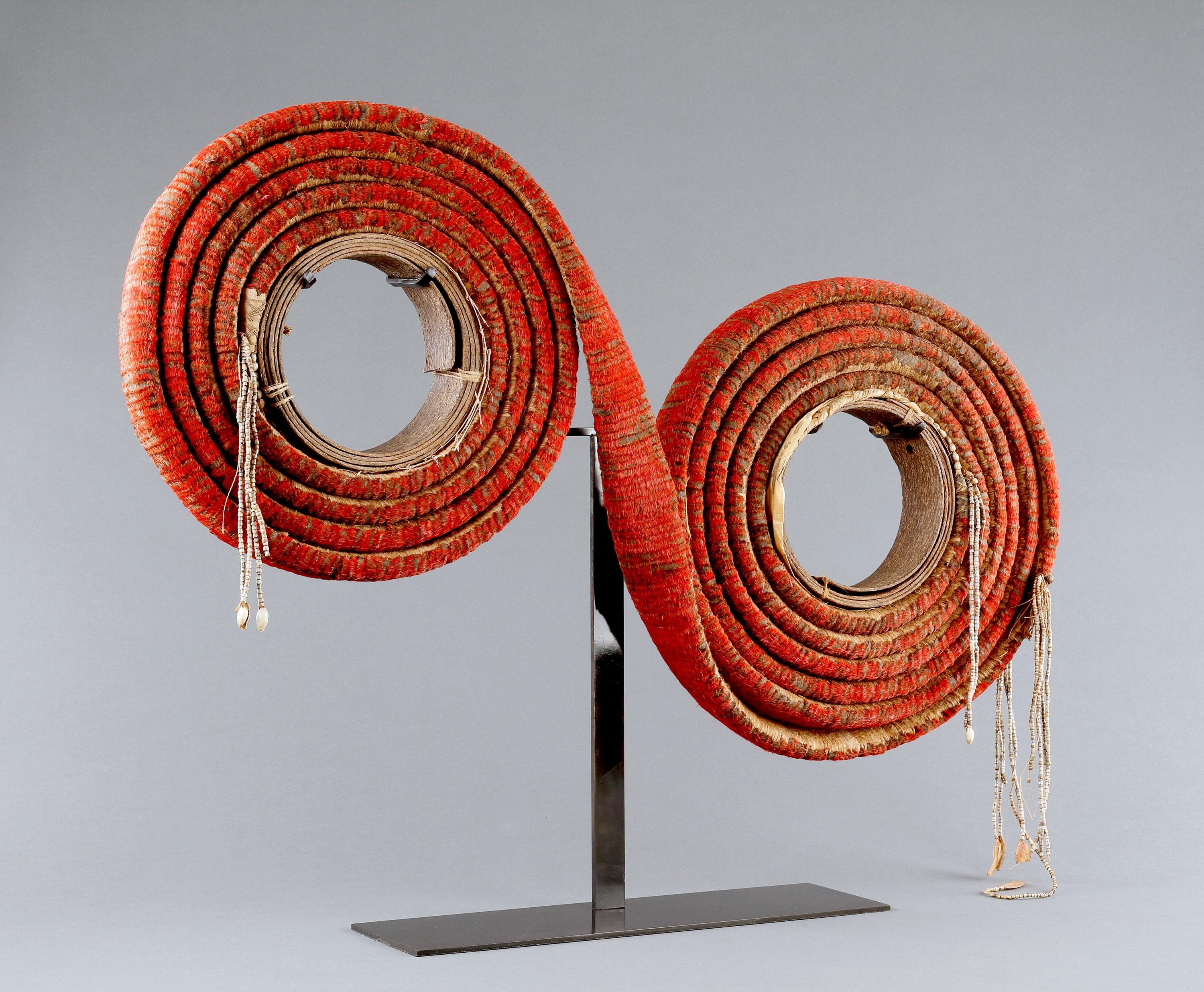 A Rare Double Roll of Pacific Solomon Islands, Santa Cruz, Red Feather ...