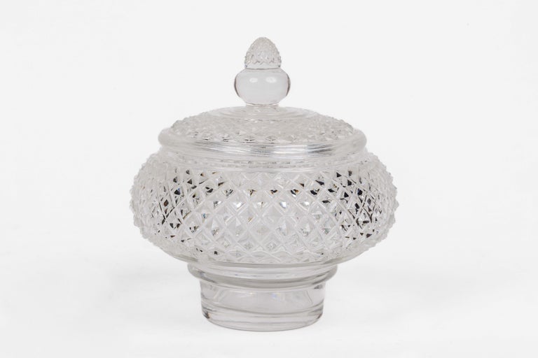 Rare French Ormolu and Diamond-Cut Crystal Figural Inkwell Encrier by ...