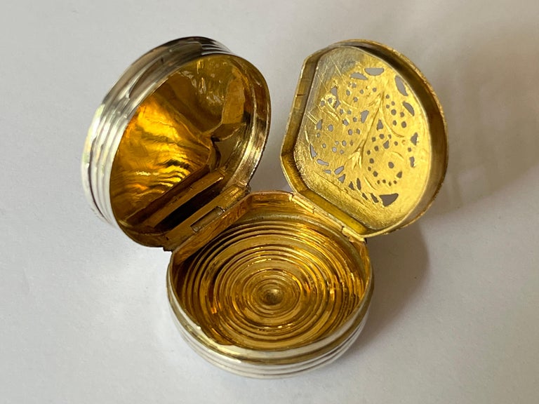 Rare George III Silver ‘Counter’ Vinaigrette For Sale at 1stDibs