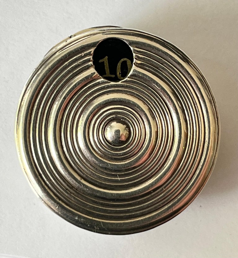 Rare George III Silver ‘Counter’ Vinaigrette For Sale at 1stDibs
