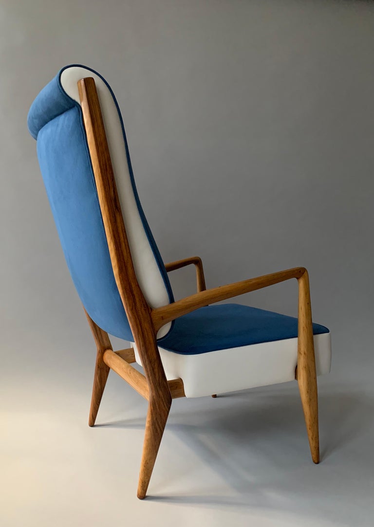 Rare Gio Ponti Amchair Manufactured by Cassina Model # 589, Made in ...