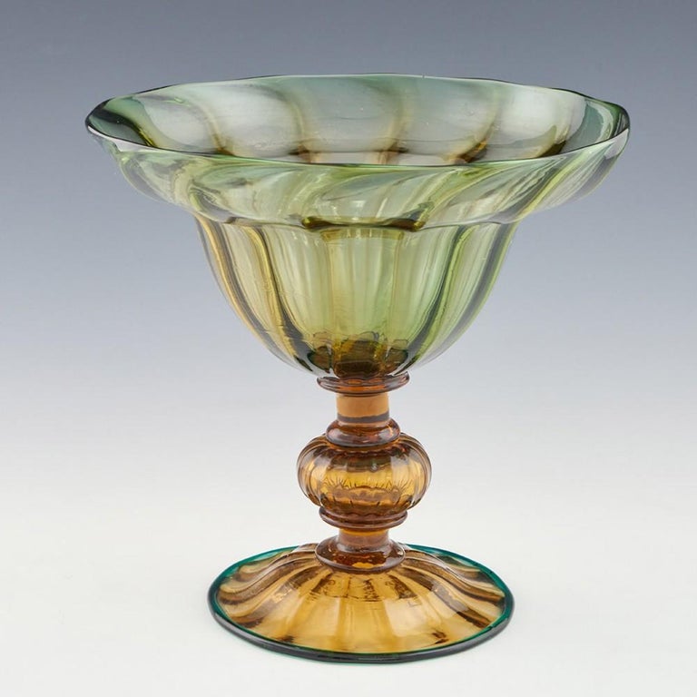 Rare Gray-Stan Standing Bowl, C1930 For Sale at 1stDibs