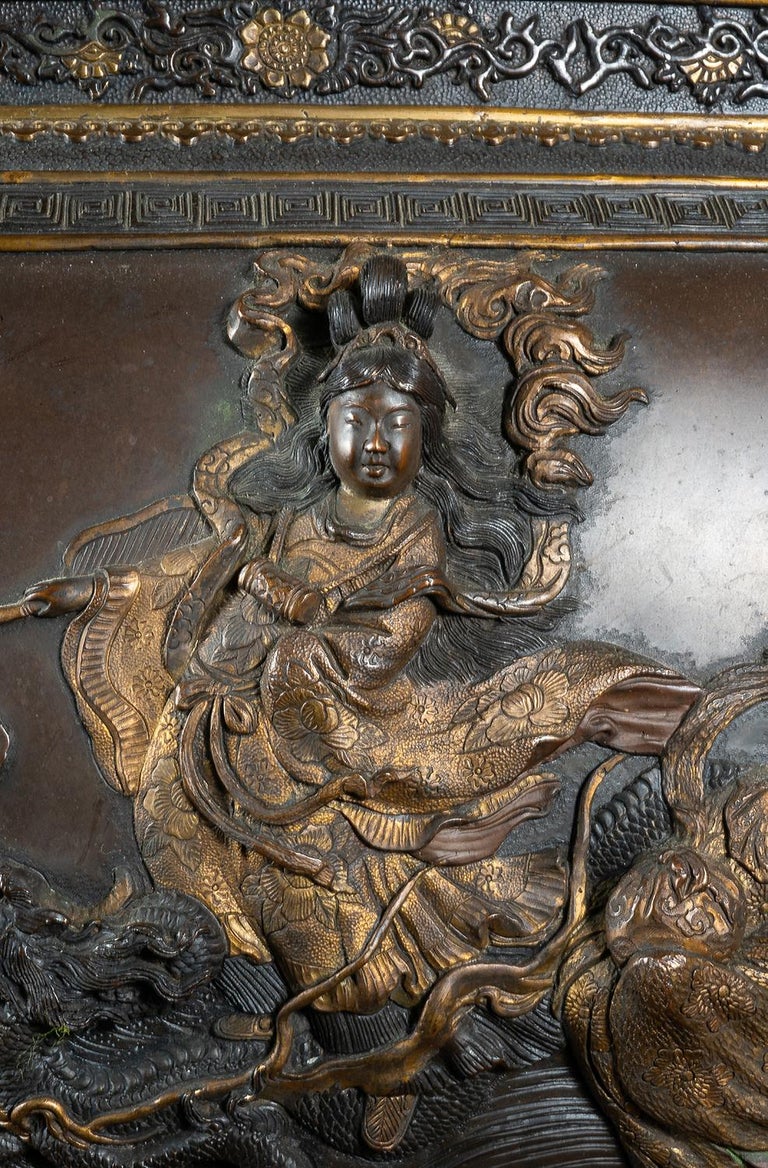 Rare, Impressive Japanese Bronze Censer by Miyao, 1868-1912 For Sale at ...