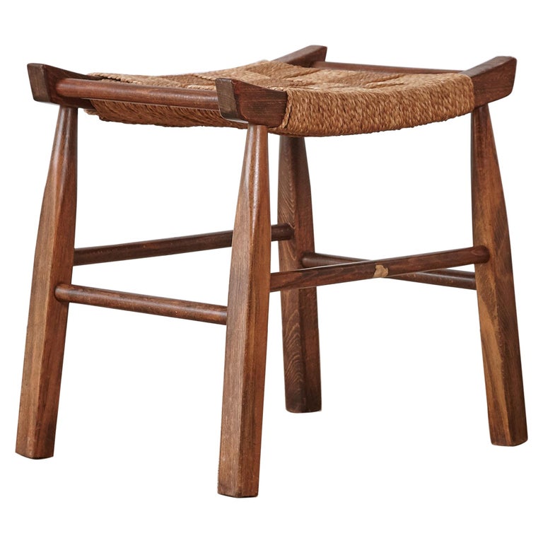 Rare Mid-Century Japanese Stool For Sale at 1stDibs | japanese stools ...