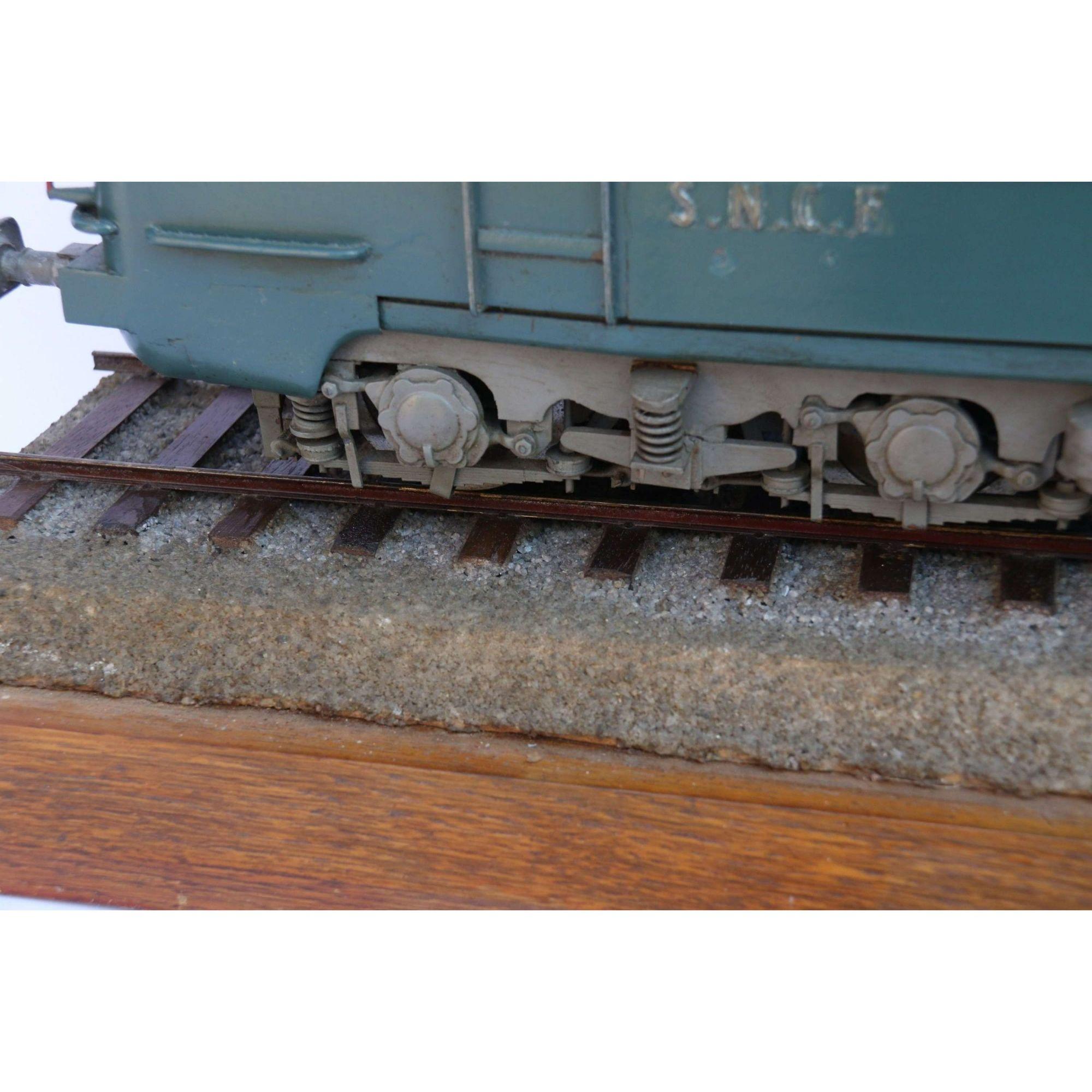 Rare Scratch Built Prototype Model of an Early French S.N.C.F Electric ...
