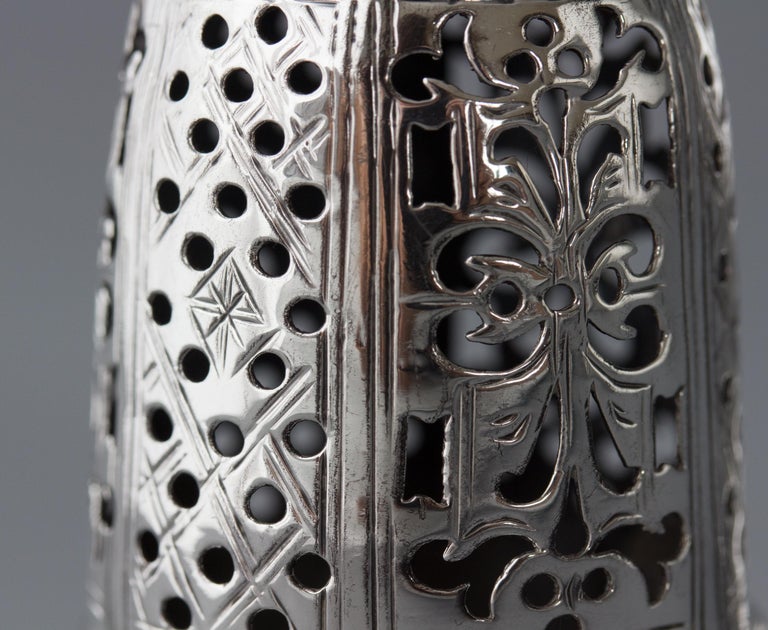 An Irish Silver Caster, Dublin, 1715 at 1stDibs