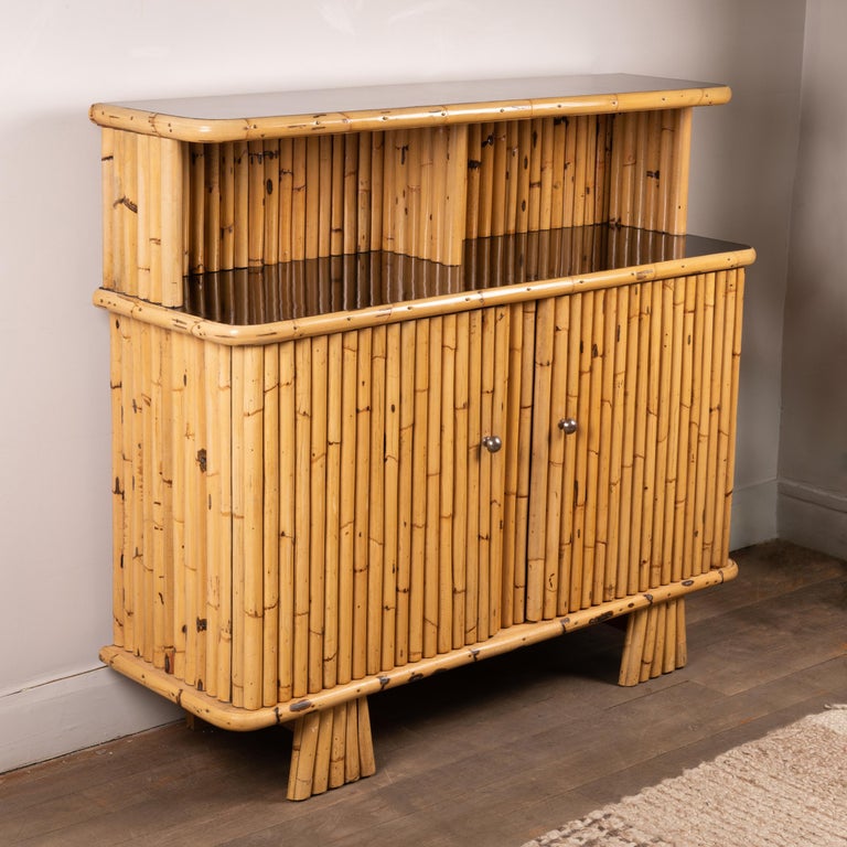 Rattan Buffet, France, circa 1970's For Sale at 1stDibs