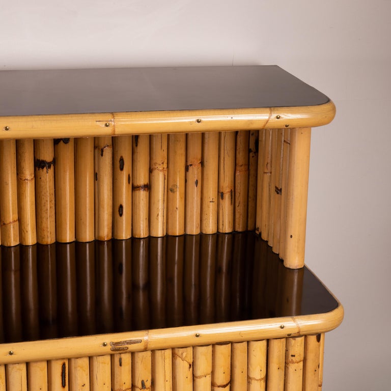 Rattan Buffet, France, circa 1970's For Sale at 1stDibs