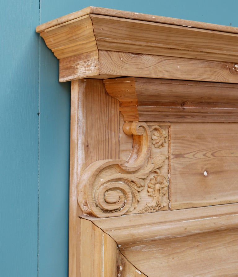 Reclaimed Georgian Style Bolection Fireplace Mantel at 1stDibs