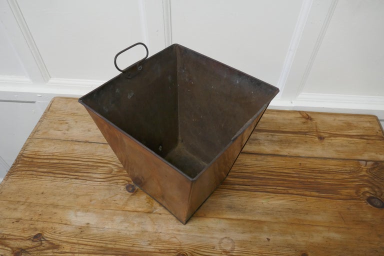 A Rectangular Copper Waste Paper Bin at 1stDibs