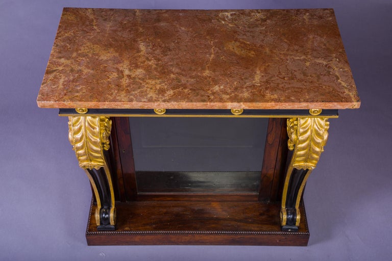 A Regency Console Cabinet For Sale at 1stDibs