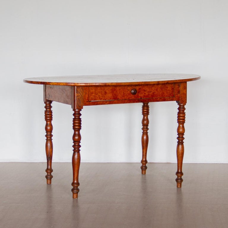 Regency, Early 19th Century Burr Ash Centre Table For Sale at 1stDibs