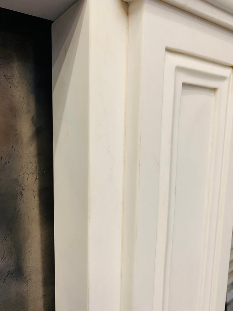 Regency Greek Revival Style Marble Fireplace Surround at 1stDibs