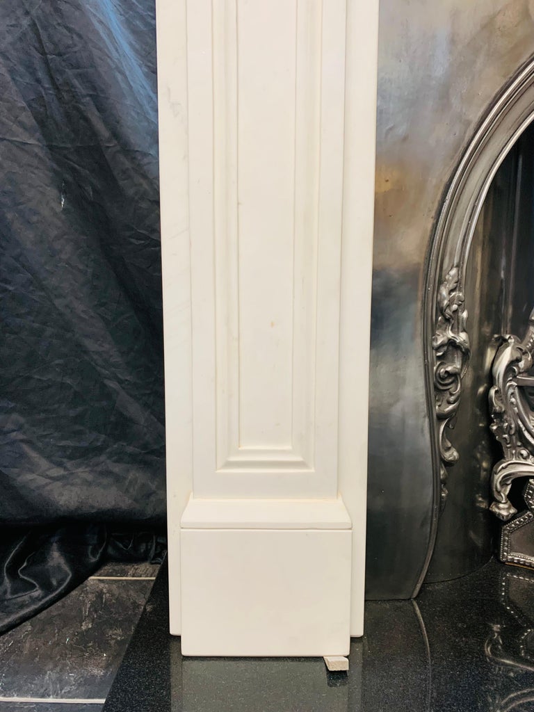 Regency Greek Revival Style Marble Fireplace Surround at 1stDibs
