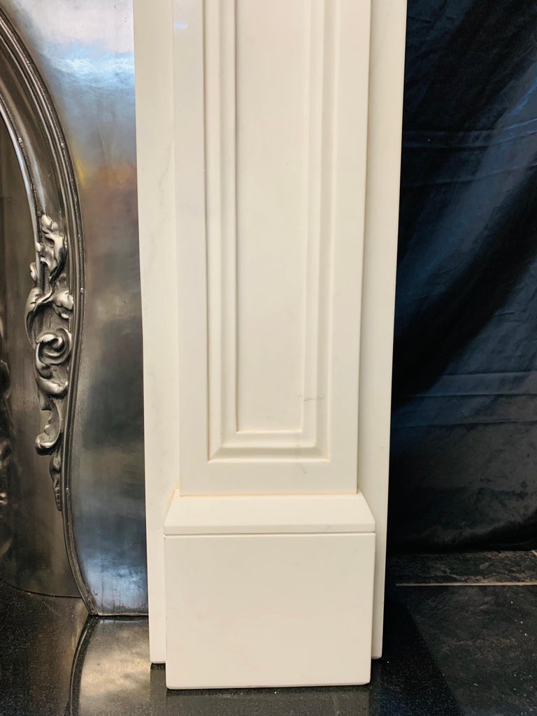 Regency Greek Revival Style Marble Fireplace Surround at 1stDibs