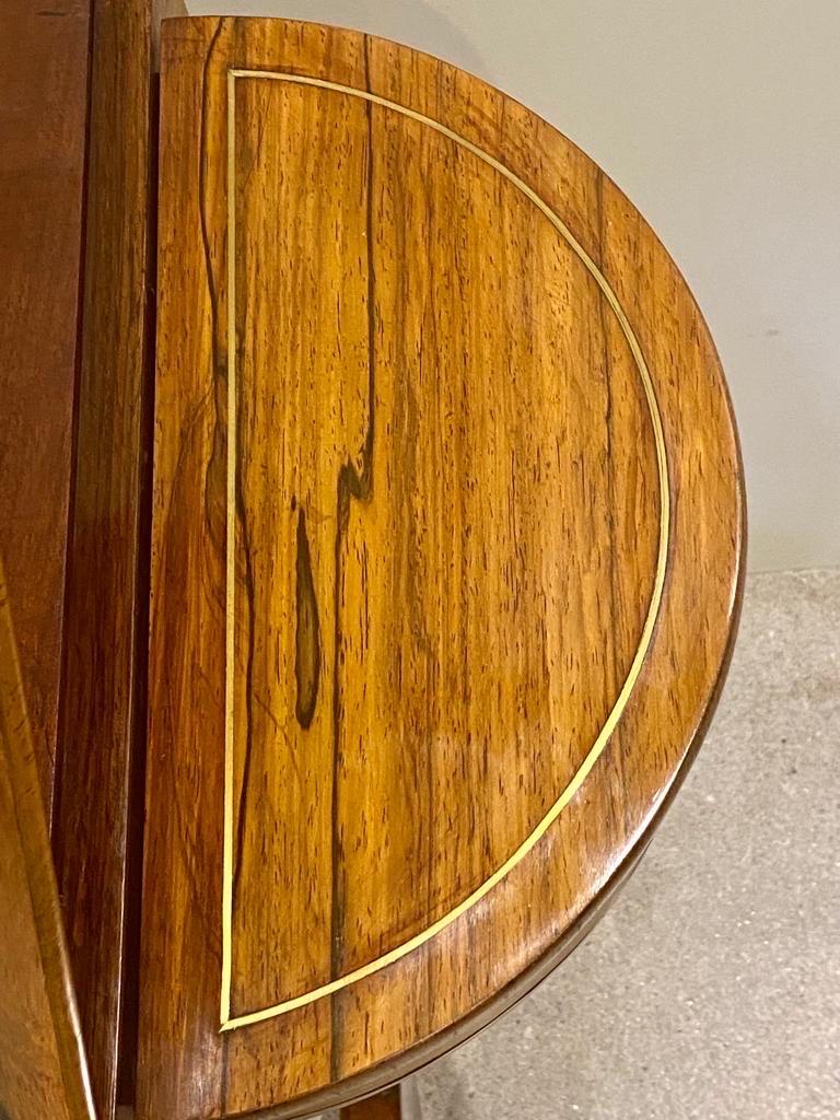 Regency Rosewood Games Table, Brass Inlay, English, circa 1820 For Sale ...