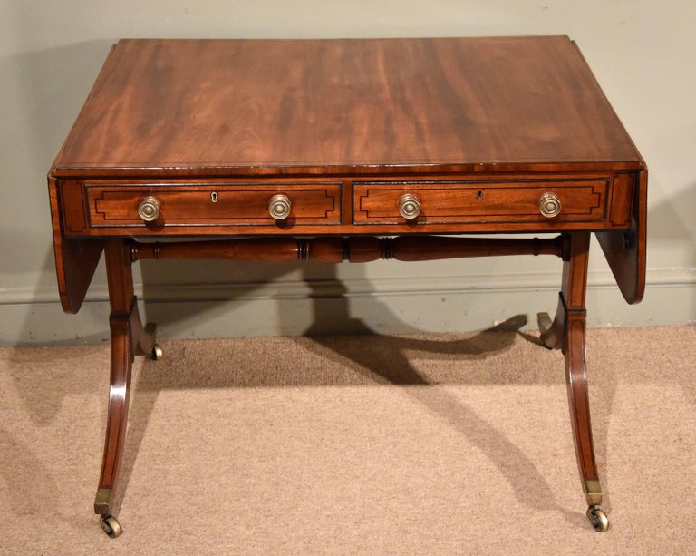 A Regency Sofa Table Provenance Florence Nightingale at 1stDibs ...