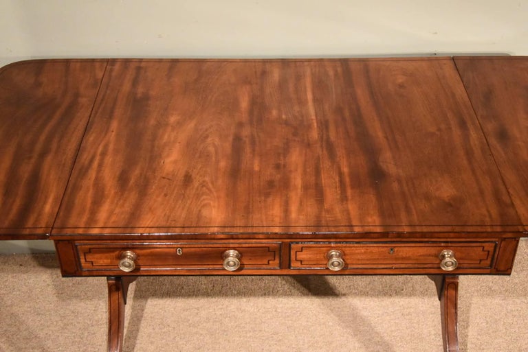 A Regency Sofa Table Provenance Florence Nightingale at 1stDibs ...