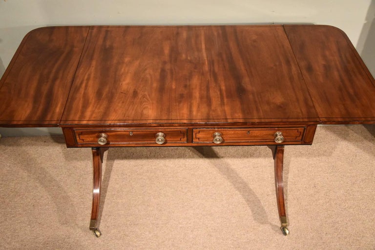 A Regency Sofa Table Provenance Florence Nightingale at 1stDibs ...