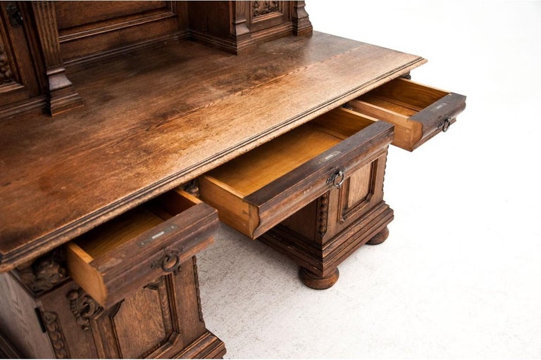 Renaissance Style Desk from the Late 19th Century at 1stDibs