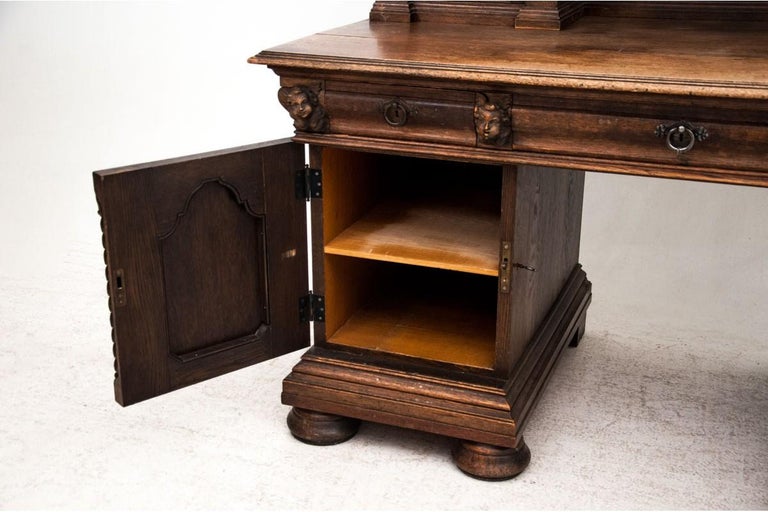 Renaissance Style Desk from the Late 19th Century at 1stDibs