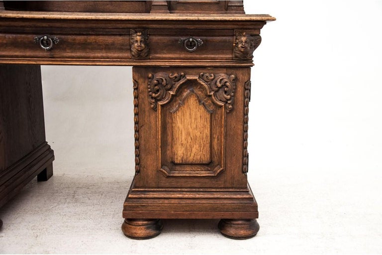 Renaissance Style Desk from the Late 19th Century at 1stDibs