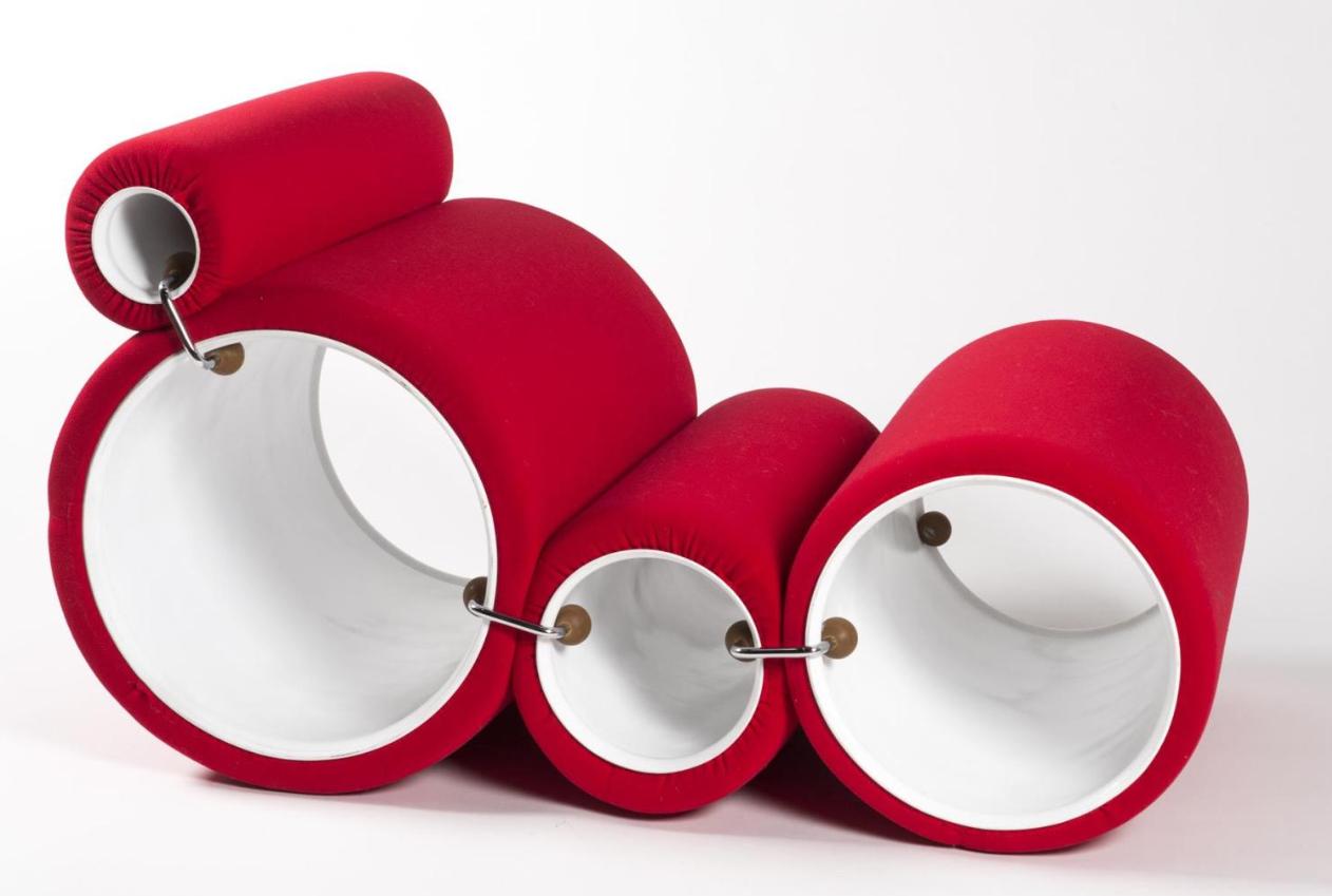 Revolutionary’s Armchair by Joe Colombo Tubo Chair by Flexform, 1969 at ...