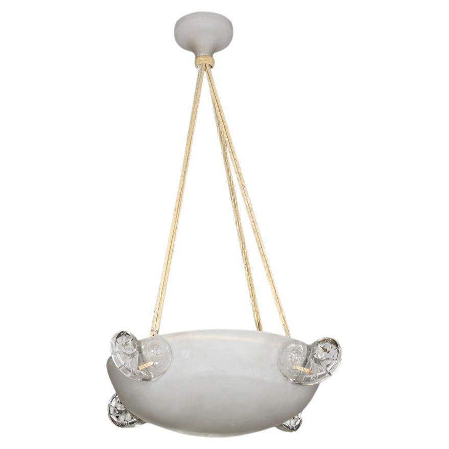 René Lalique Art Deco Chandelier "Stockholm I" For Sale at 1stDibs ...