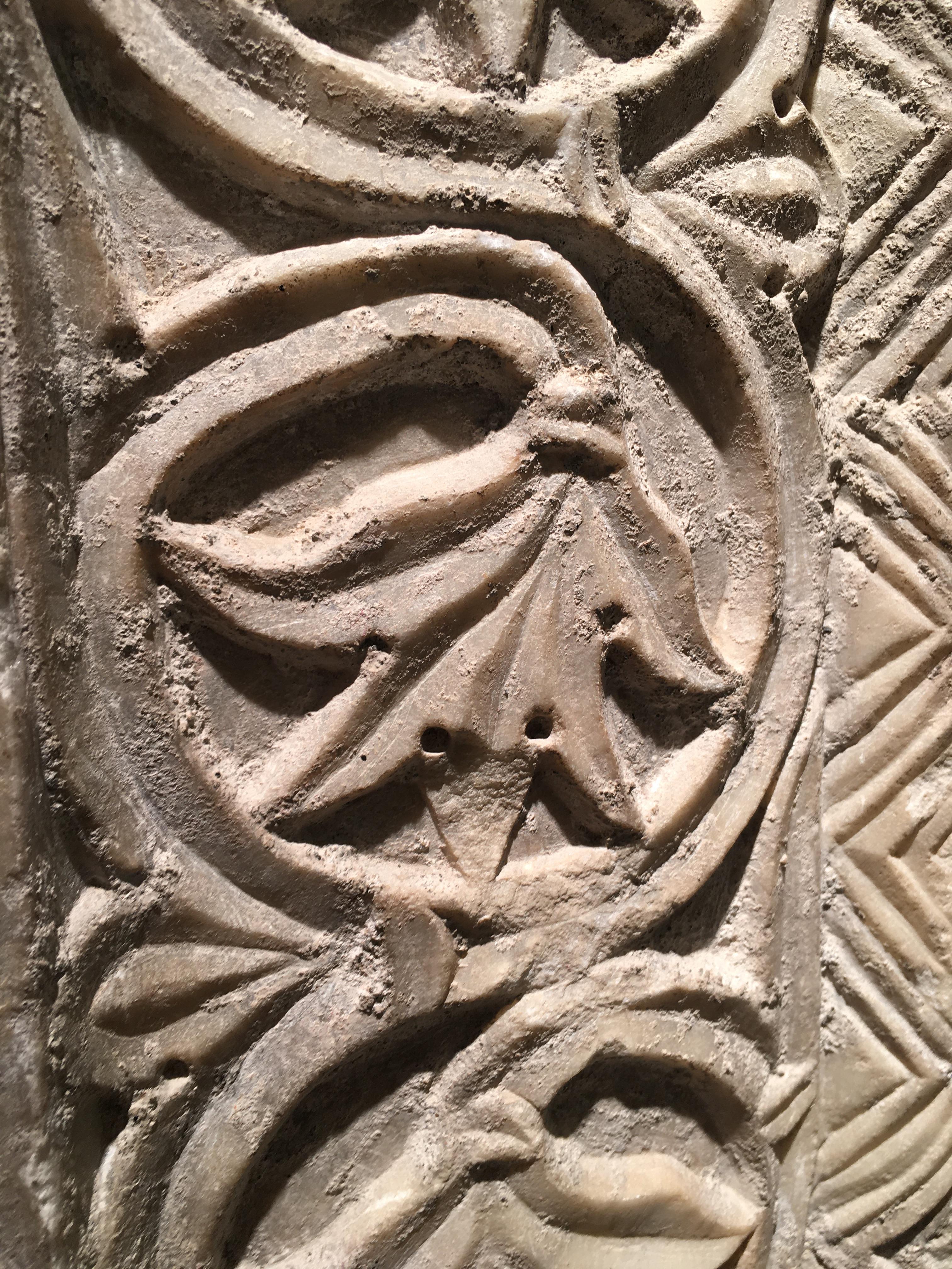 Romanesque Italian Frieze in Marble with a Tree of Life, 12th-13th ...