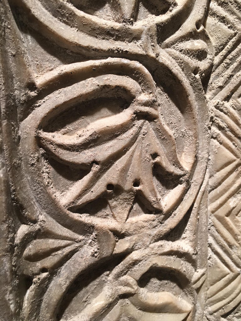 Romanesque Italian Frieze in Marble with a Tree of Life, 12th-13th ...