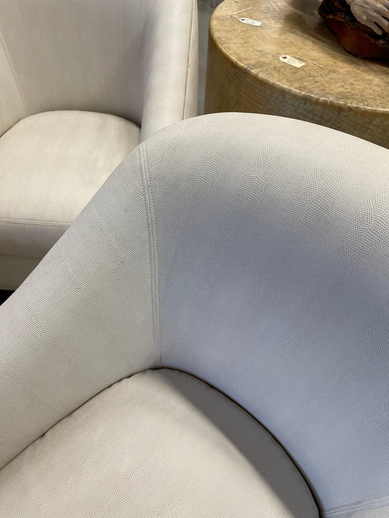 A. Rudin Faux Lizard Chairs at 1stDibs | a rudin chairs for sale