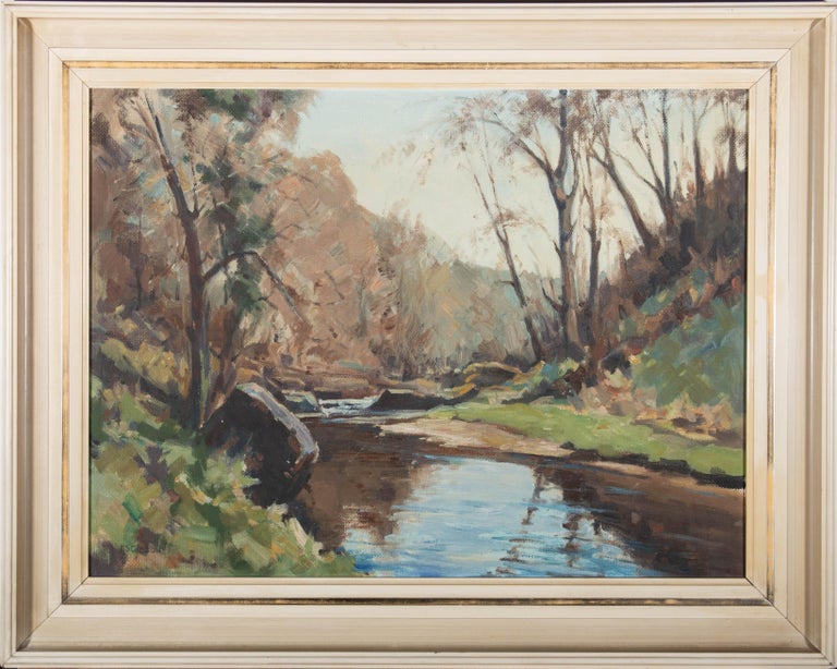 A. S. Gibson - A. S. Gibson - 20th Century Oil, By the River For Sale ...