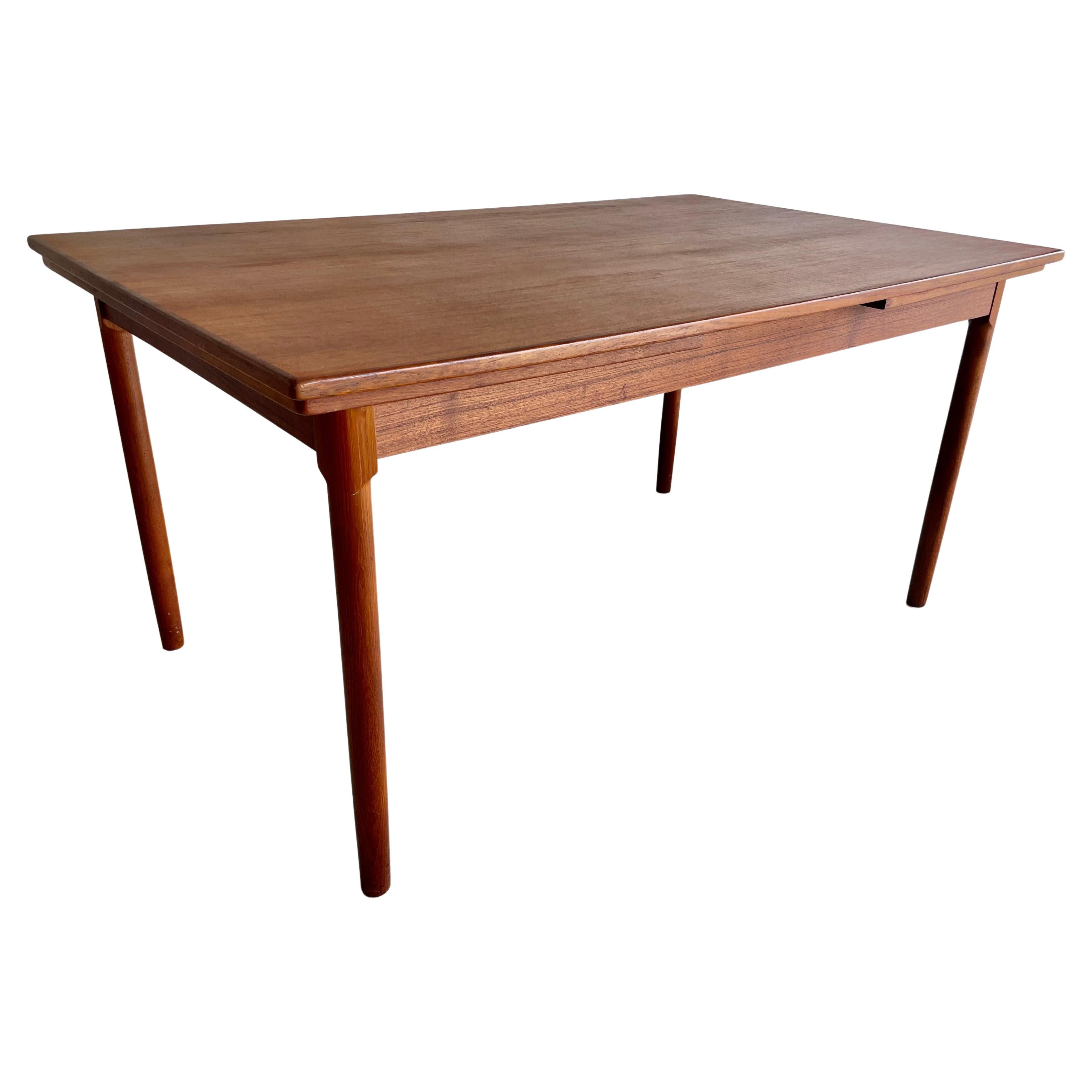 Midcentury Danish Teak Oval Dining Table by Harry Ostergaard for A/S ...